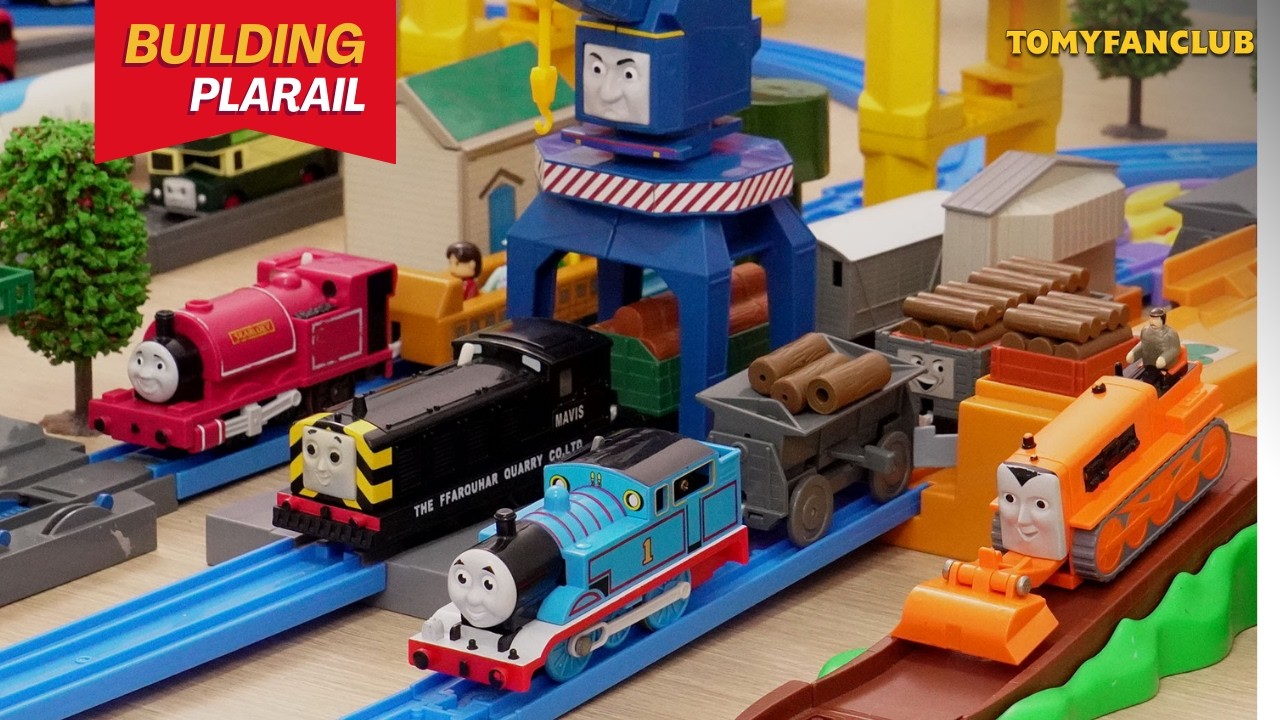 Thomas the Tank Engine Plarail Terence Deluxe Action and Sodor Airport | TOMY FANCLUB