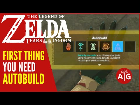 How To Unlock Autobuild Zelda Tears Of The Kingdom
