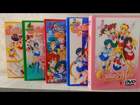 LE GUERRIERE SAILOR MOON TUTTA LA SERIE COMPLETA IN DVD IN 5 COFANETTI... WHATSAPP 331 4021702