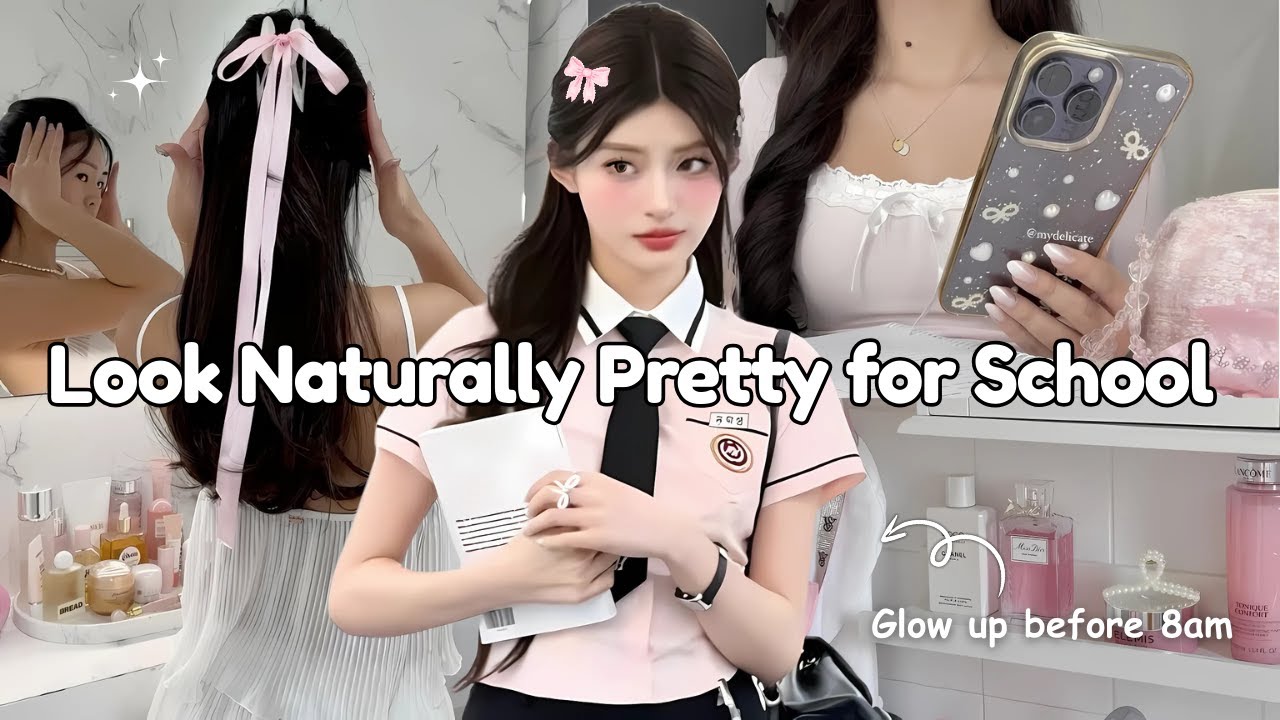 Look 10x PRETTIER for School NATURALLY (No Makeup Needed)