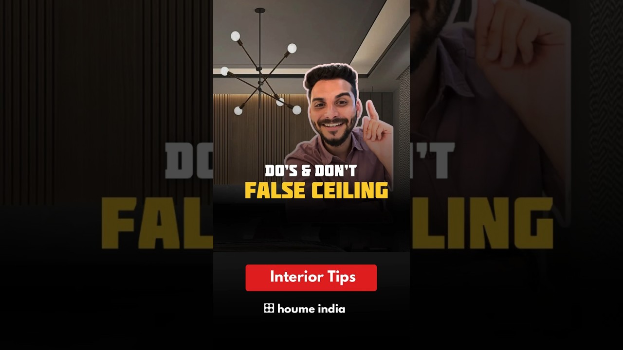 How false ceilings fix ugly rooms instantly #falseceiling #interiordesign #homedecor