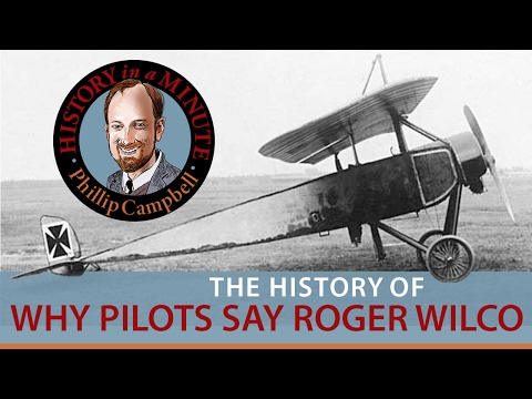 History of Pilots and Roger: History in a Minute (Episode 12)