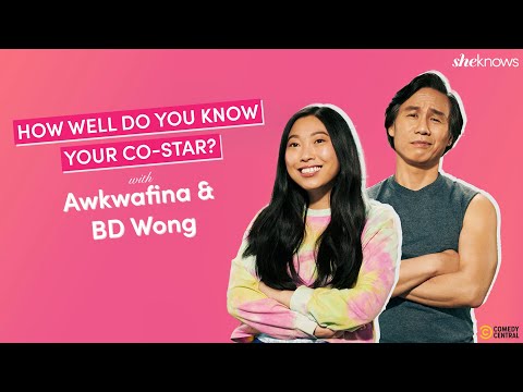 Awkwafina & BD Wong Face Off in "How Well Do You Know Your Co-Star" for "Nora From Queens" Season 2