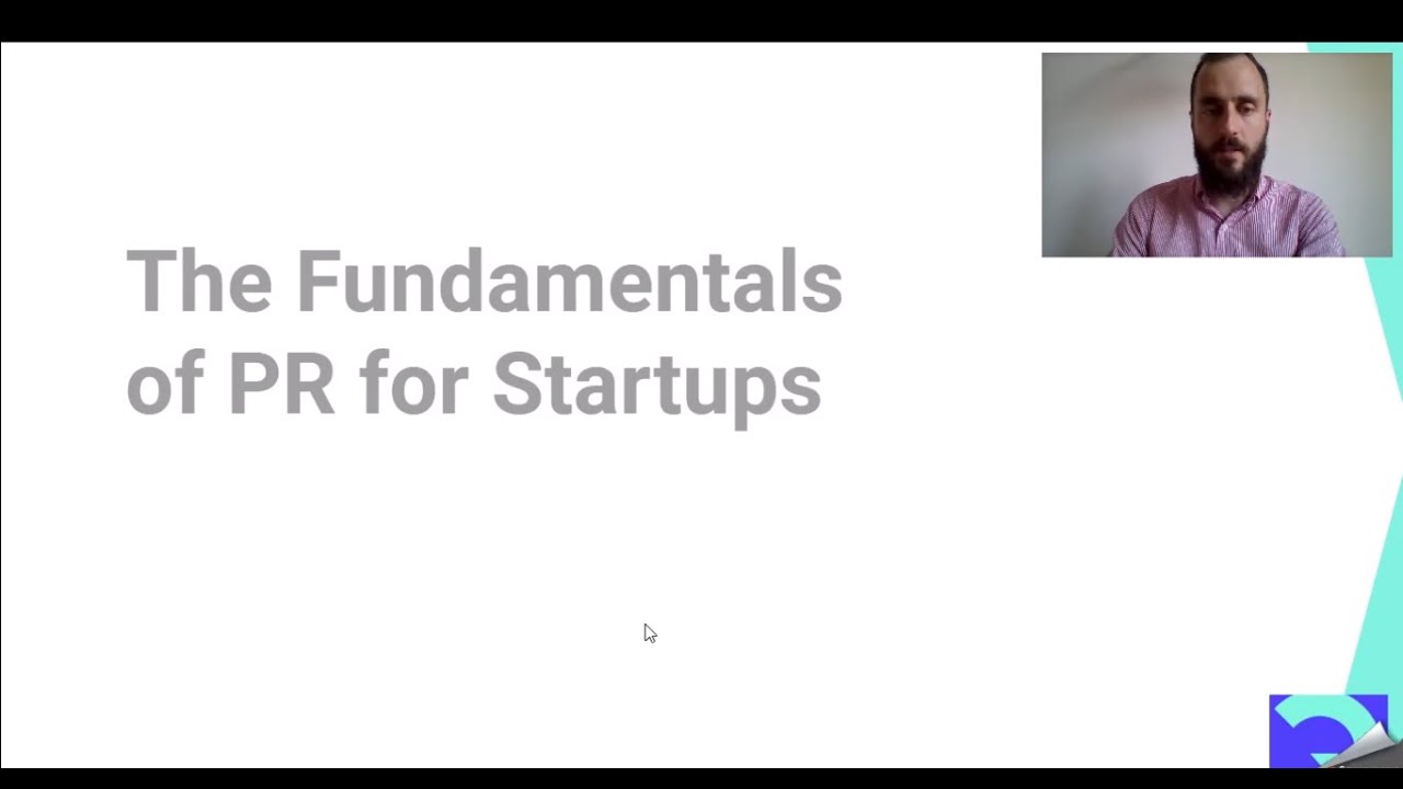 The Fundamentals of PR for Startups