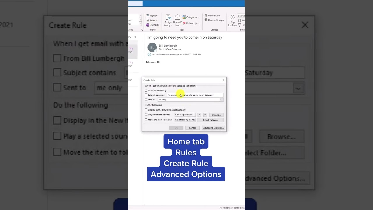 Streamline Inbox: Master Outlook CC Rules for Peace