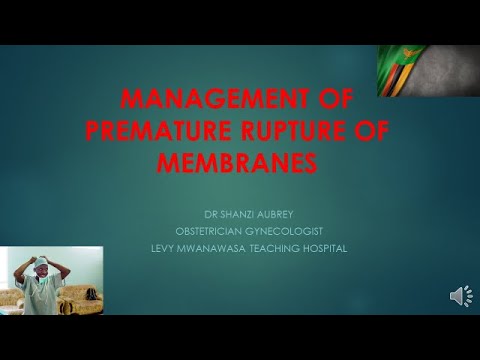 Management of rupture of membranes at term(PROM or Term PROM)