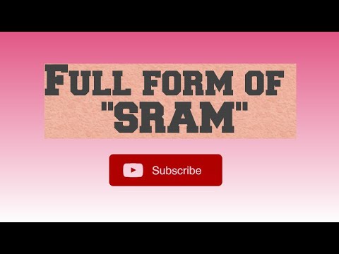 Full form of SRAM