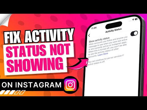 How to Fix Activity Status Not Showing on Instagram ✅