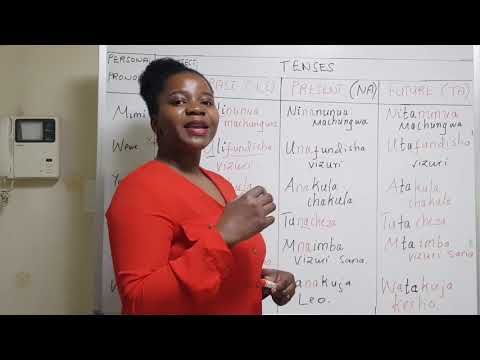 SWAHILI SENTENCE CONSTRUCTION ...BEGGINERS LEVEL..LESSON #5