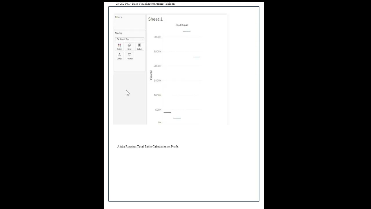 Exp-5 Interactive Data Mapping and Charting in Tableau