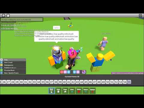 How to make animation in roblox Movie Maker 3 PART 2