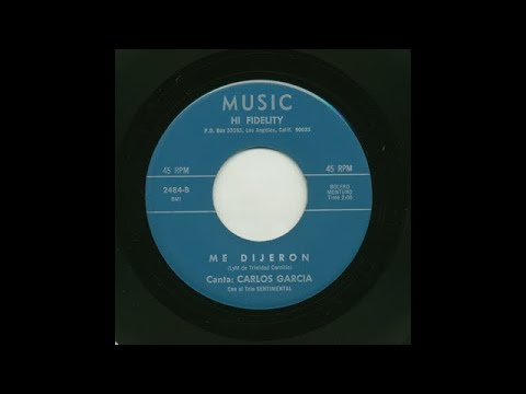Carlos Garcia - Me Dijeron - Music Records 2484-b