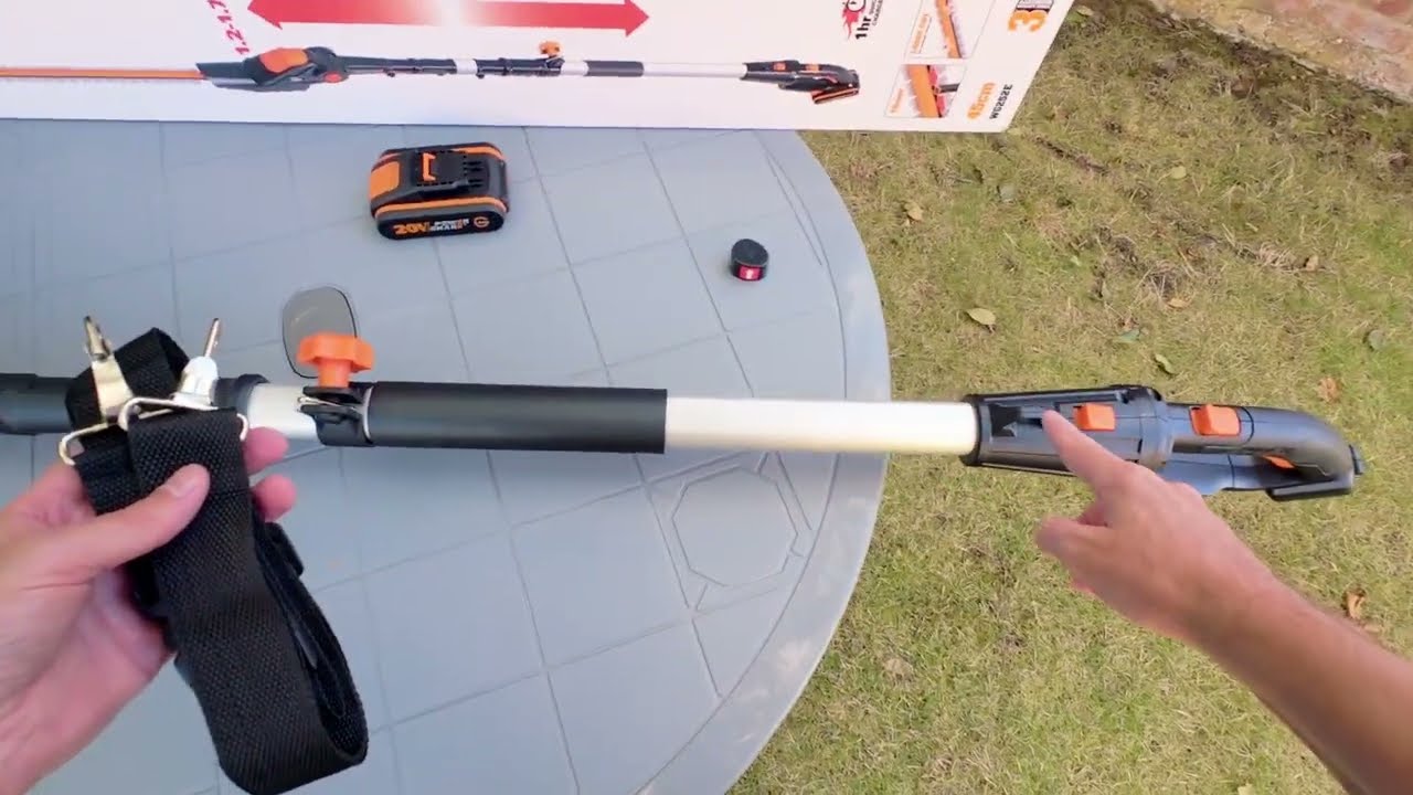 Worx WG252E Cordless Pole Trimmer - Factsheet - WORX UK