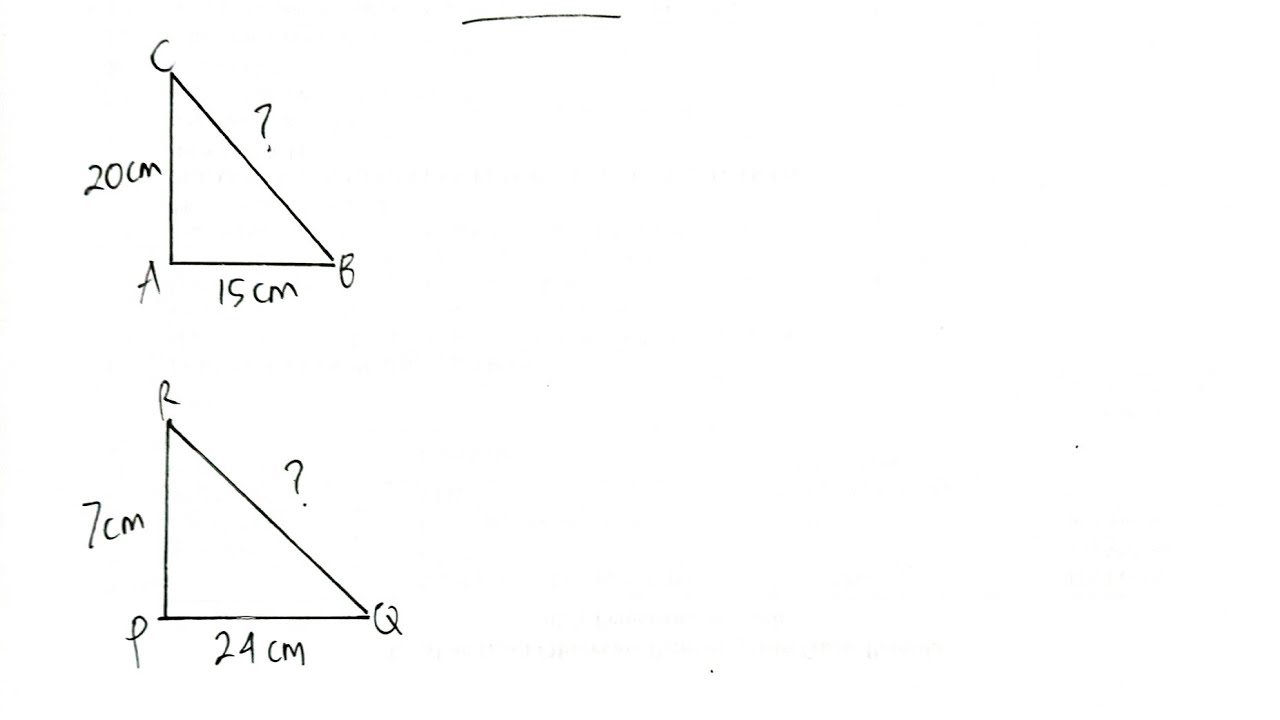 Cara Mengerjakan Soal Pythagoras
