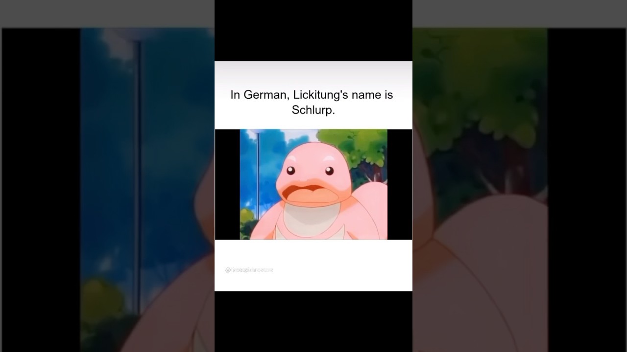 Lickitung❌… SHLURP✅ #pokemon #memes