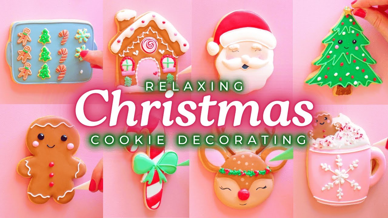 Christmas Cookie Decorating | Festive + Relaxing |