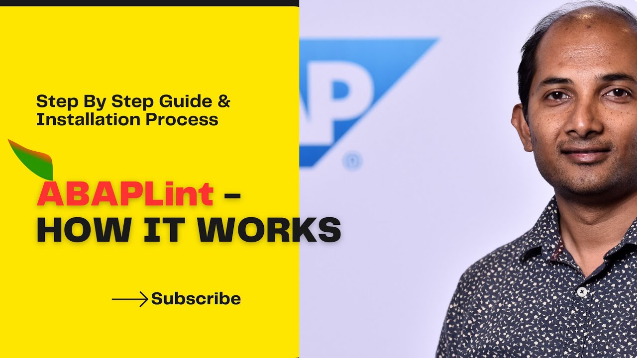 ABAPLint - How it works | A Step By Step Guide & Installation process