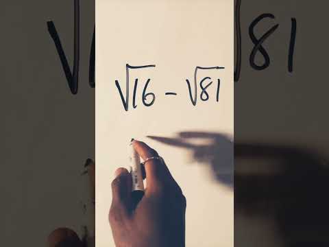 square root of numbers