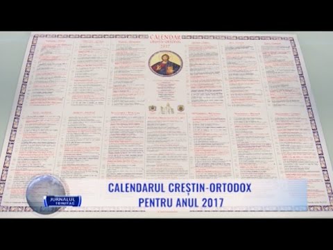 Calendar Bisericesc Ortodox – Calendar Ortodox De Stil Vechi
