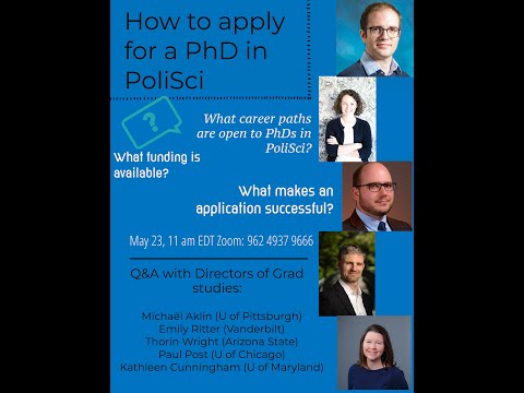 How to apply for PhD in Political Science
