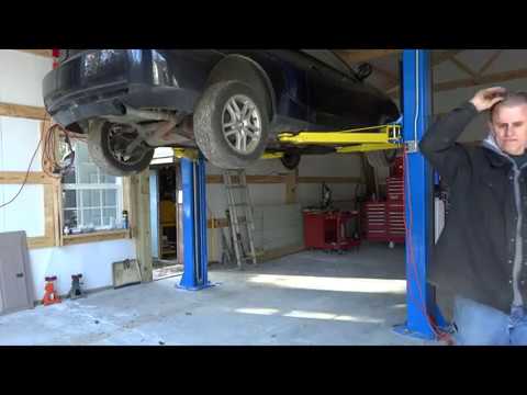 Two post lift - car lift, 9000Lb, Greg Smith, auto lift.