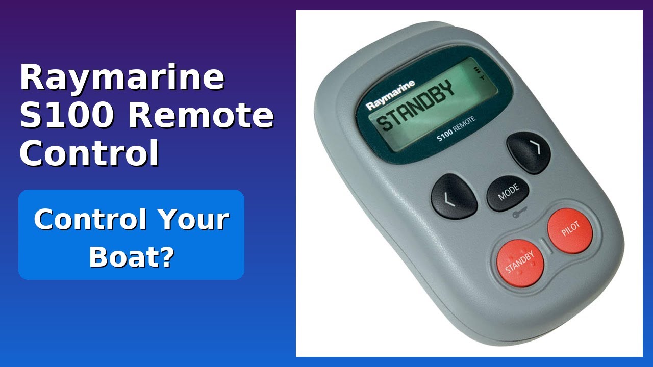 REVIEW (2026): Raymarine S100 Remote Control. Features.
