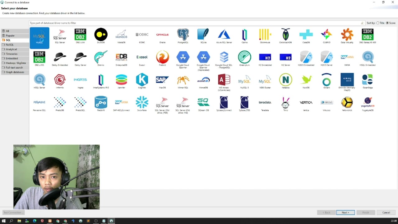 DBeaver Alat basis data multi platform gratis dan sekilas penggunaan nya