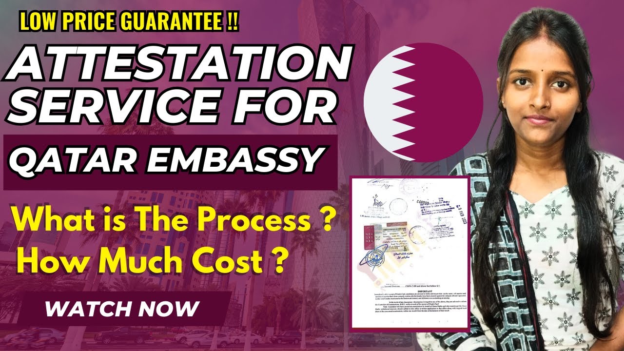 How To Get Qatar Embassy Attestation For Your Degree Certificate | Call Us : 8240997873