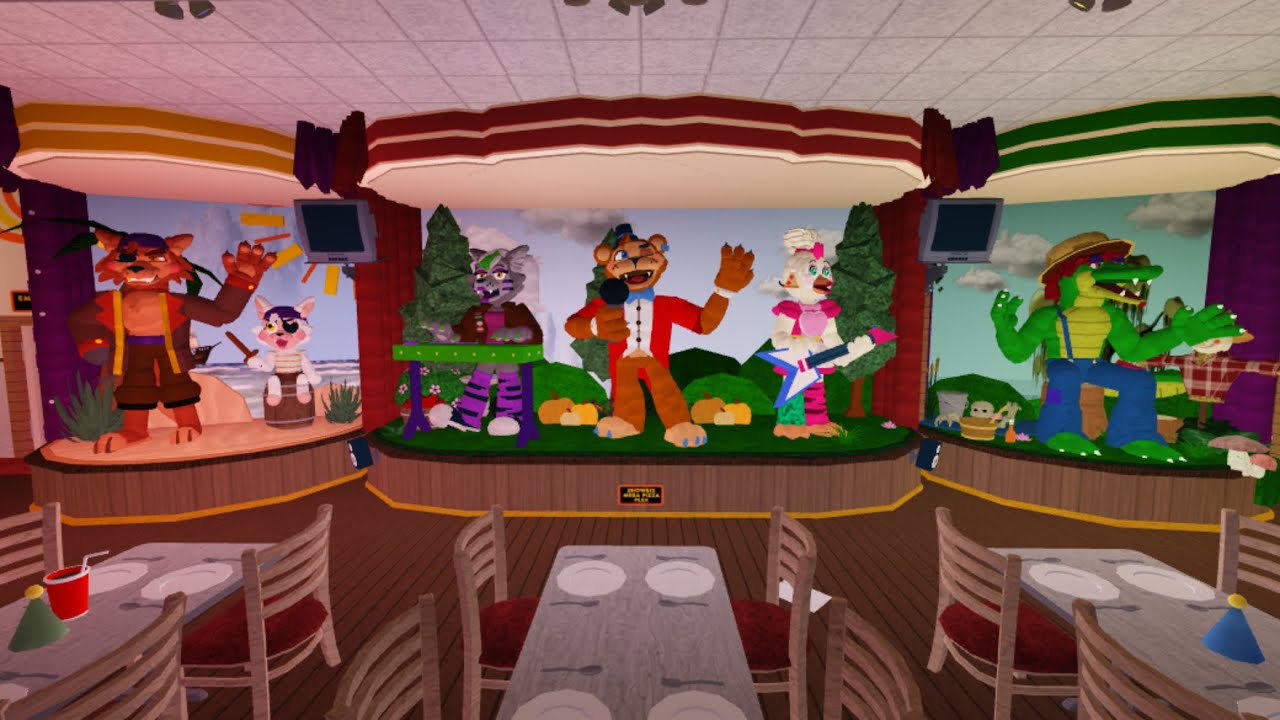Showbiz Mega Pizza Plex in Bloxburg (Tour)