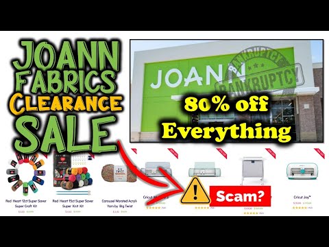 JOANN Fabric Clearance Sale Offer Sewing Machine Deals SCAM – Don’t Fall for It!