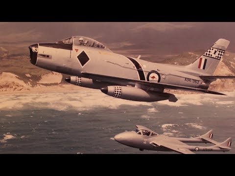 Australian Avon Sabre type of North American F86 Jet Fighter