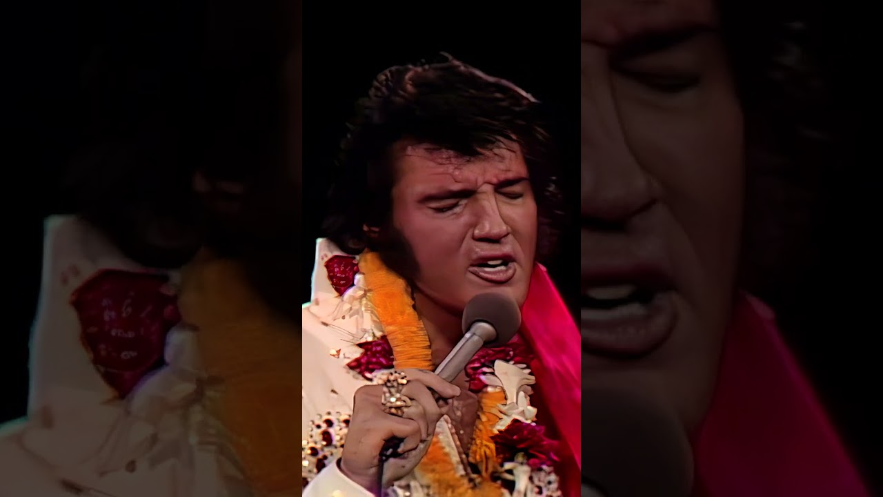 Welcome To My World - Elvis Presley 4K Remastered Live Performance Aloha From Hawaii (Jan 14, 1973)