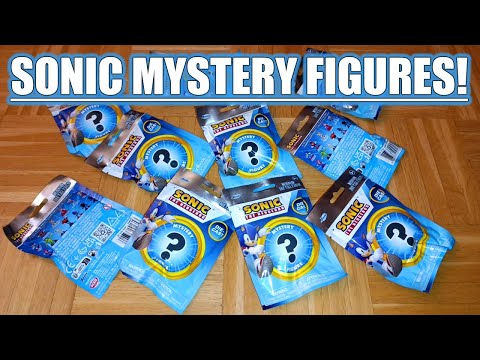 Let's open some SONIC the Hedgehog MYSTERY FIGURES by Jada Toys!