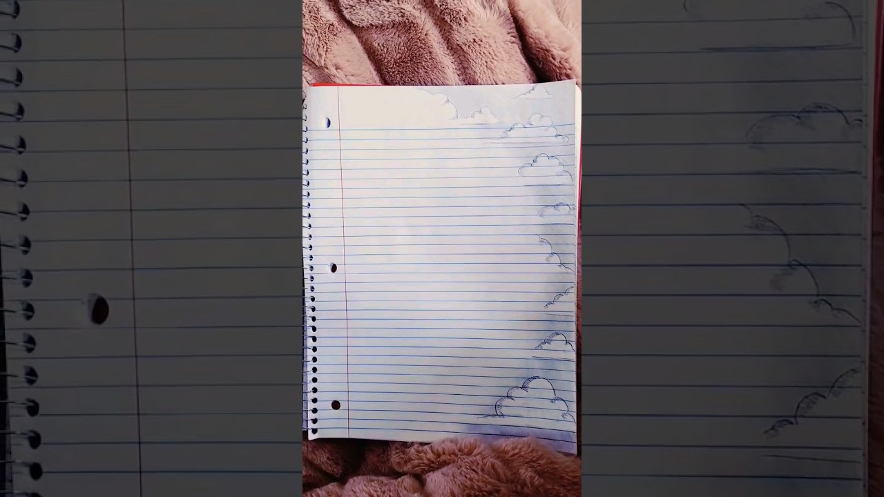 notebook doodle idea 🗒✏️ #shorts