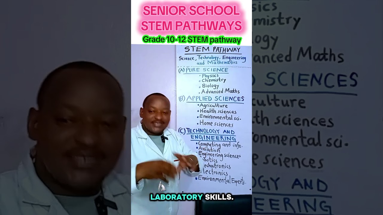The STEM PATHWAY GRADE 10 TO 12