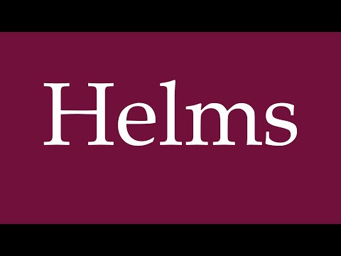 How to Pronounce ''Helms'' Correctly in German