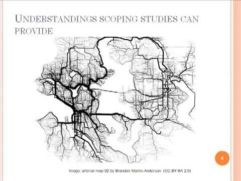 What is a scoping study? by Alan Boyd and Michelle Bastian