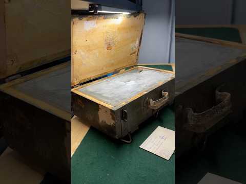 Yugoslavian 8mm Mauser ammo crate #shorts