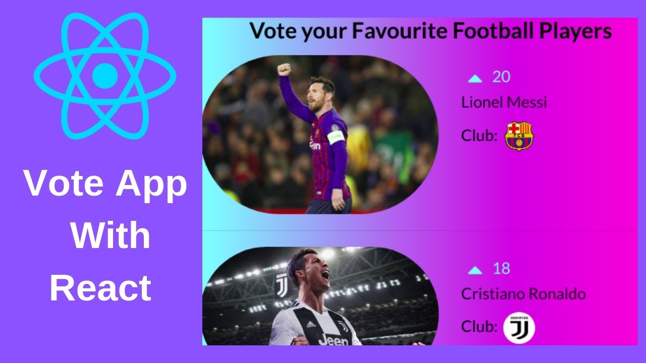 Vote Players App With React