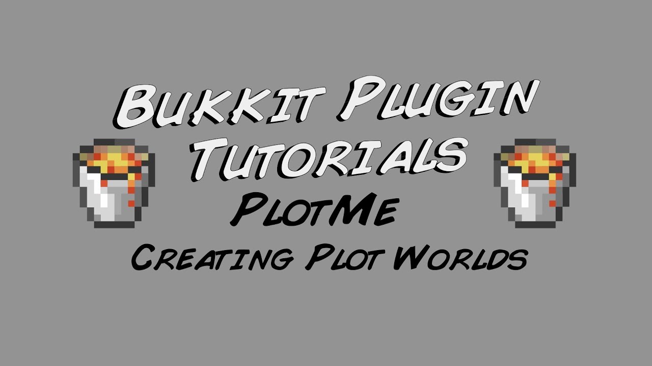 PlotMe Tutorial - Creating Plot Worlds