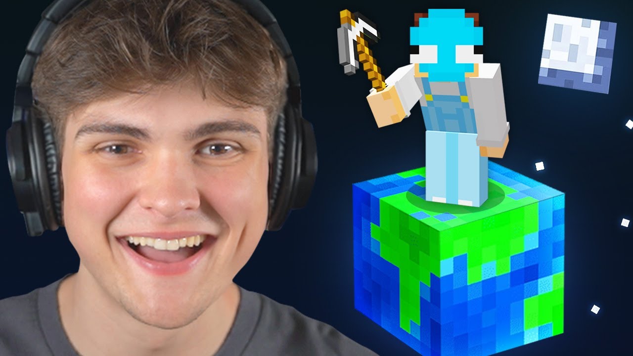Minecraft, But It's One Earth Block...