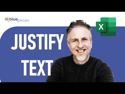 How to Justify Text in Microsoft Excel