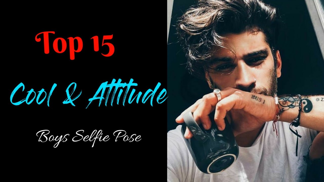 Top 15 Cool & Attitude Boy's Selfie Pose idea's.🔥