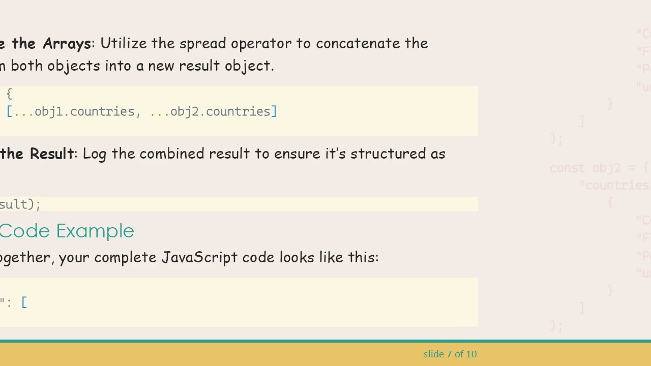 Combining Nested JSON Objects in JavaScript