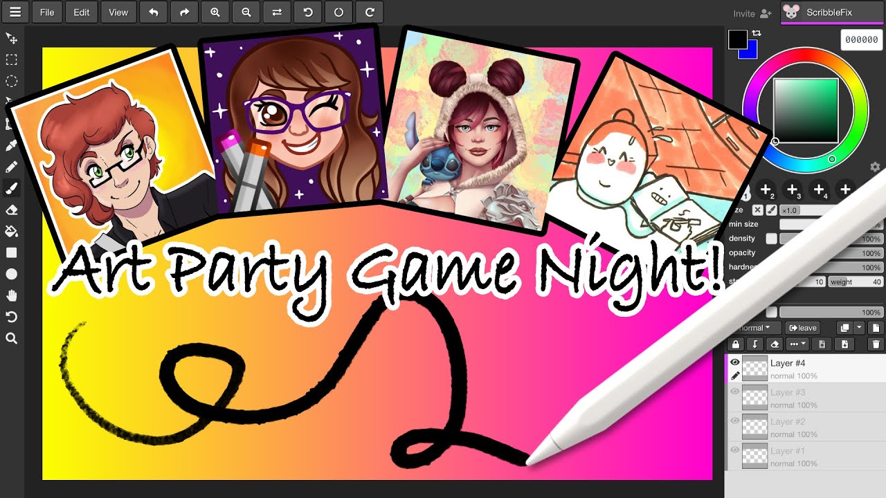 Art Party Games with Friends!