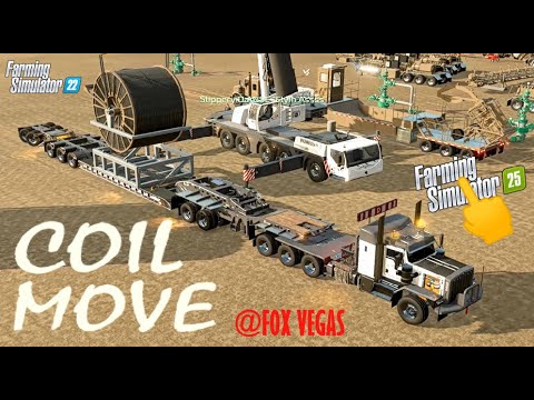 HEAVY FRAC COIL MOVE | Alberta Oilfield 32X FS22 MP #2 | LTM1200 CRANE ON BIG STONE RD, FOX CREEK