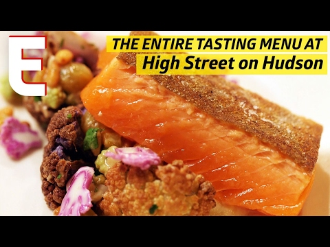Dry Aged Steak Tartare, Arctic Char and the Tasting Menu at High Street on Hudson