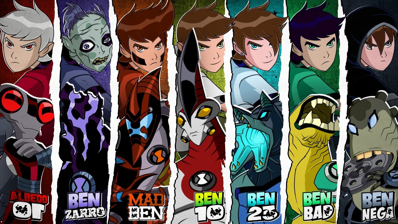 Alternate Ben's & Albedo Classic Aliens｜Ben 10 Network