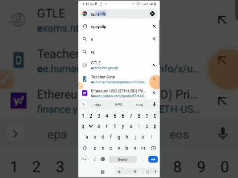 EASY E PAYSLIP REGISTRATION