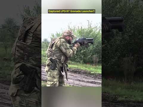 Captured LPO-97 Grenade Launcher in Soldier’s Hands!